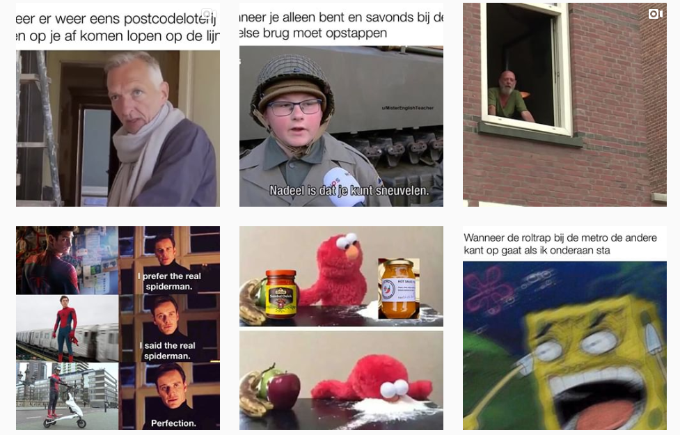Dit Instagramaccount vol Rotterdamse memes heeft na 3 weken al ruim 20. ...