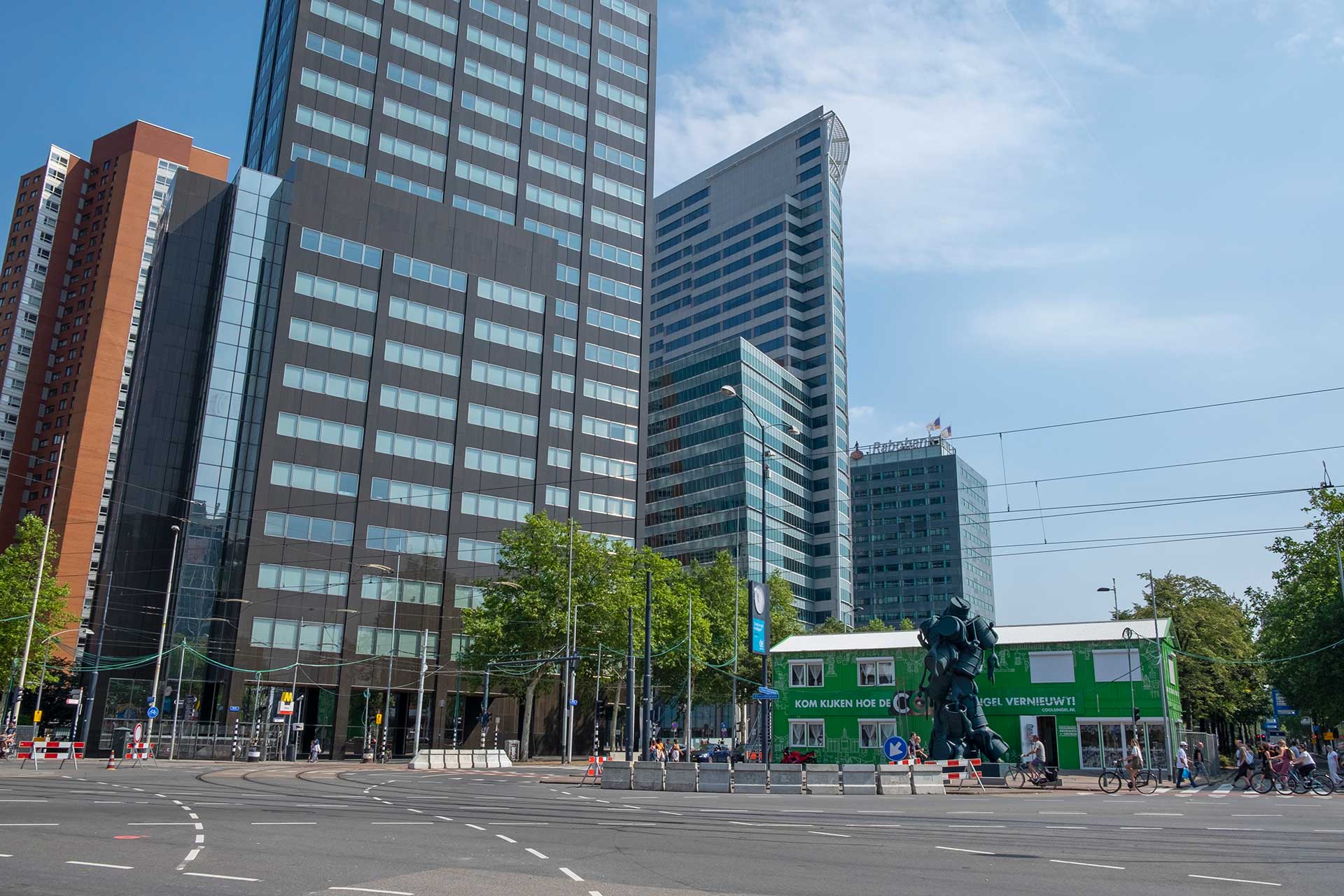 Verbouwing van de Coolsingel: zo lang gaat het nog duren - indebuurt ...