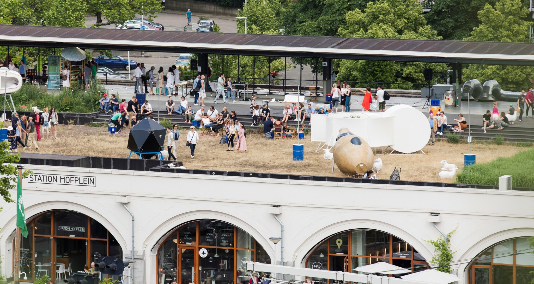 De Hofbogen vroeger, nu en in de toekomst