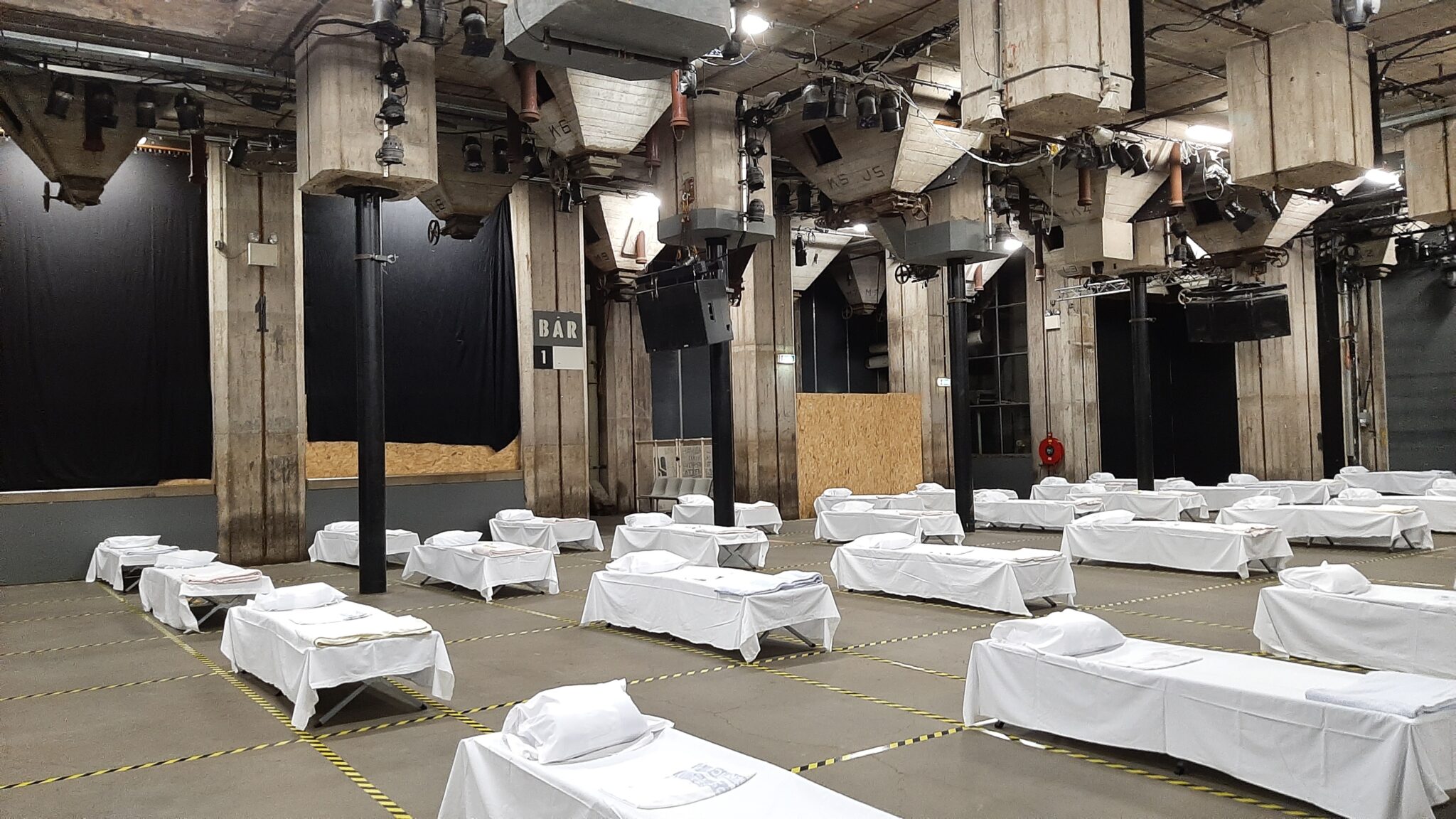 Geweldige oplossing: de Maassilo is tijdelijk omgebouwd tot ...