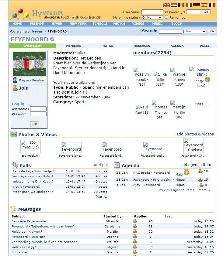 Je kunt je oude Hyves-profiel terugzien (en deze Rotterdamse accounts)