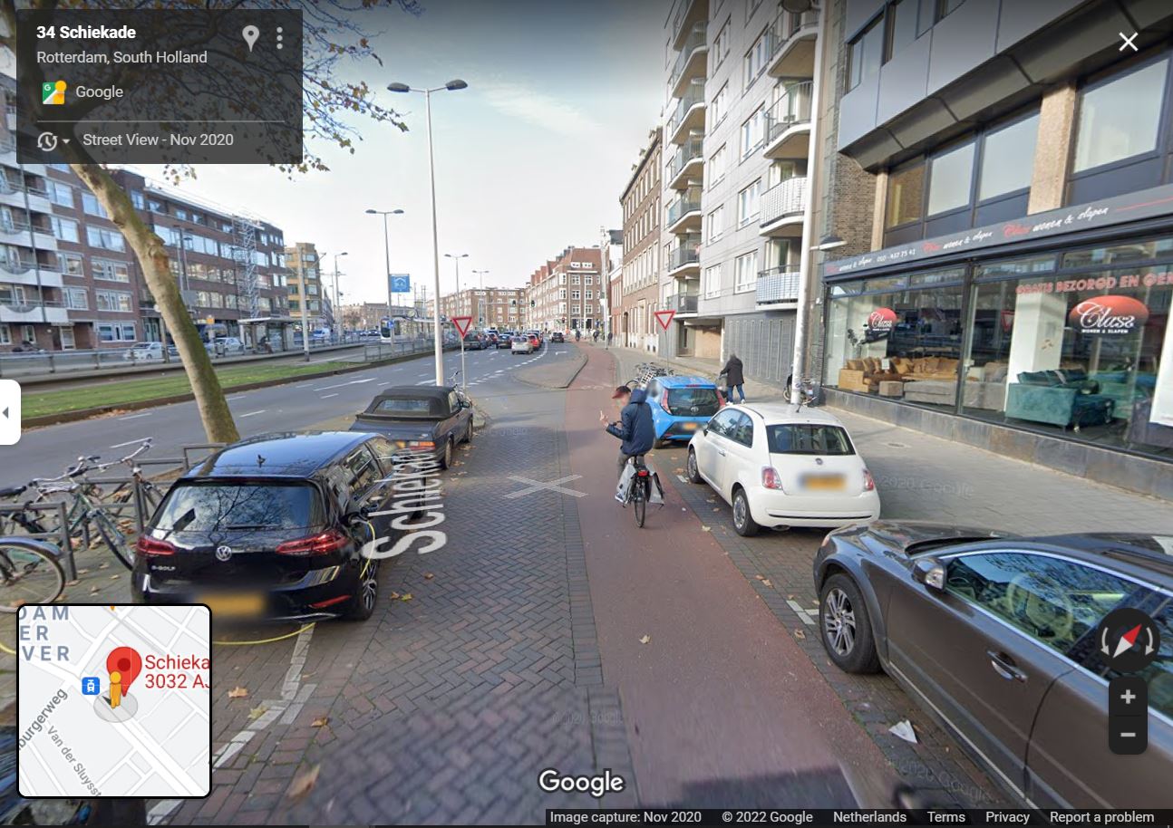 Busted! Deze grappige beelden zijn op Google Streetview in Rotterdam te ...