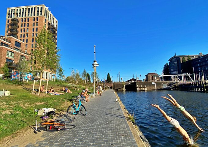 Waarom zijn de kleuren van Rotterdam groen-wit-groen?