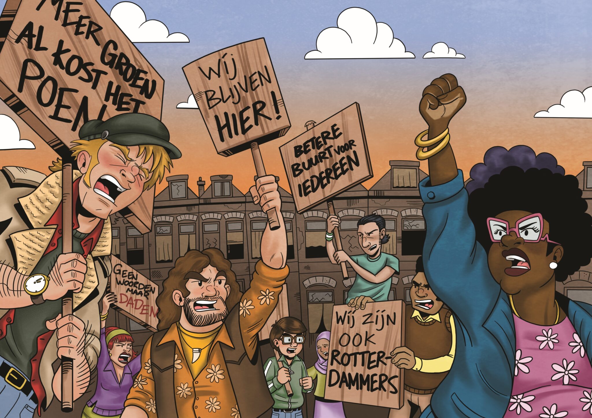 Een graphic novel over Rotterdam: dit toffe boek wil je in de kast