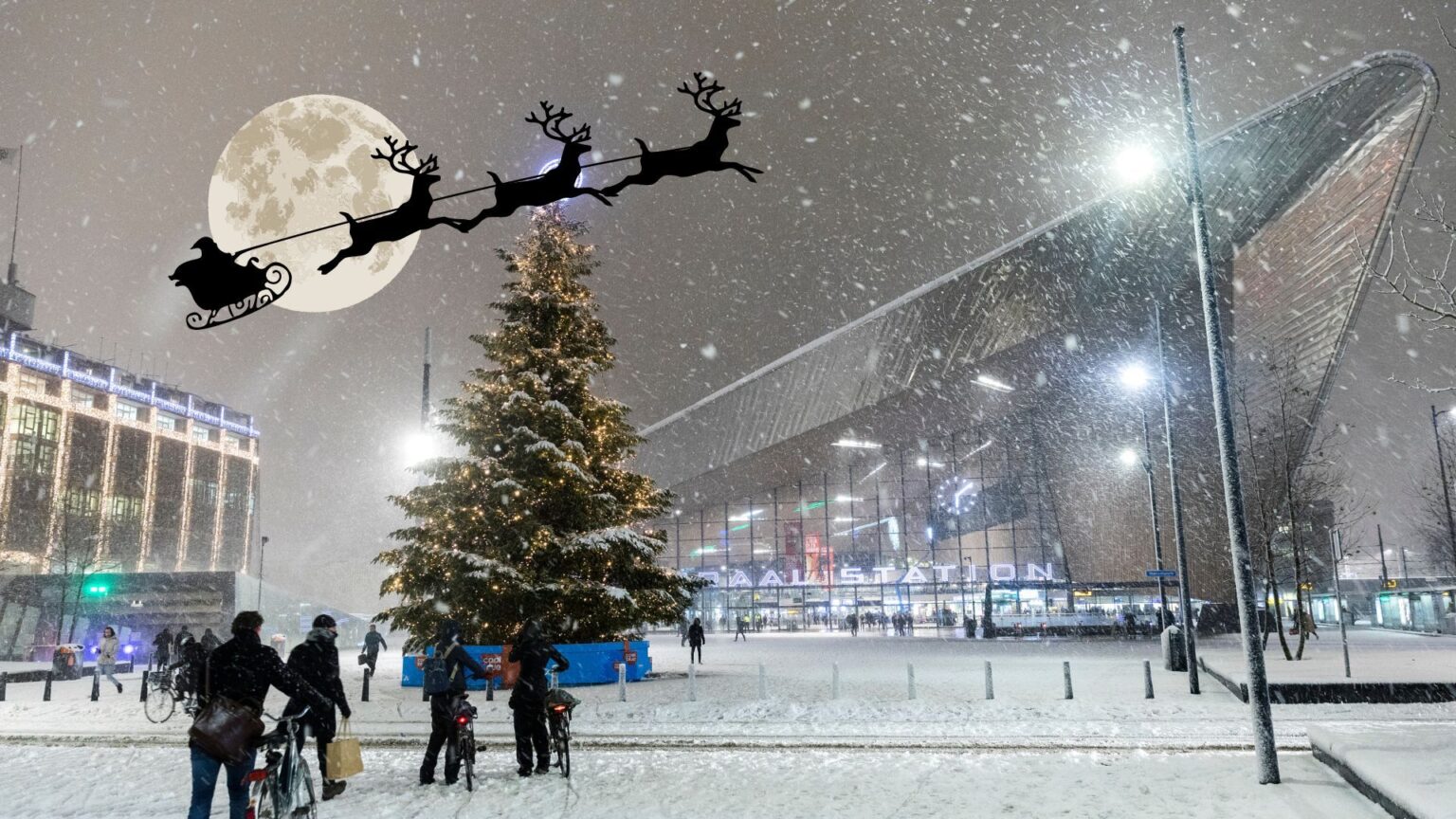 Op bezoek bij de Kerstman: zo lang ben je van Rotterdam onderweg naar ...