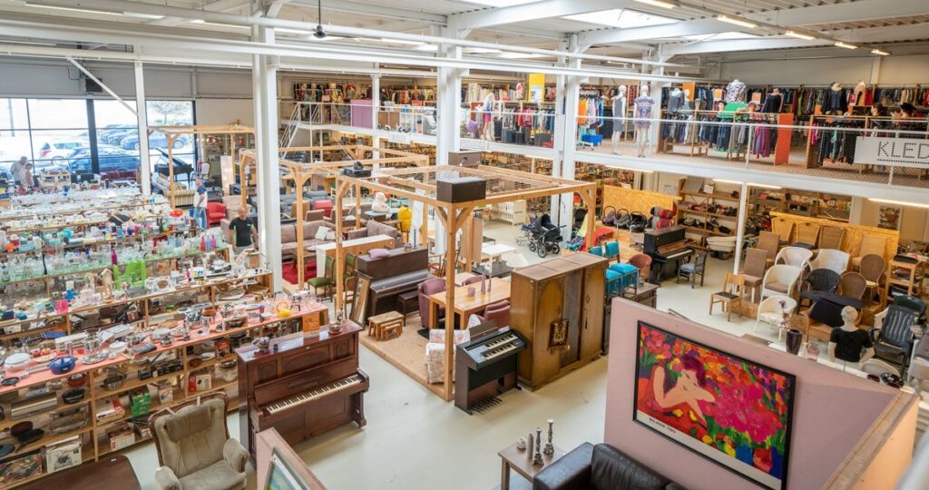 Leegverkoop: kringloopwinkel RataPlan gaat verhuizen