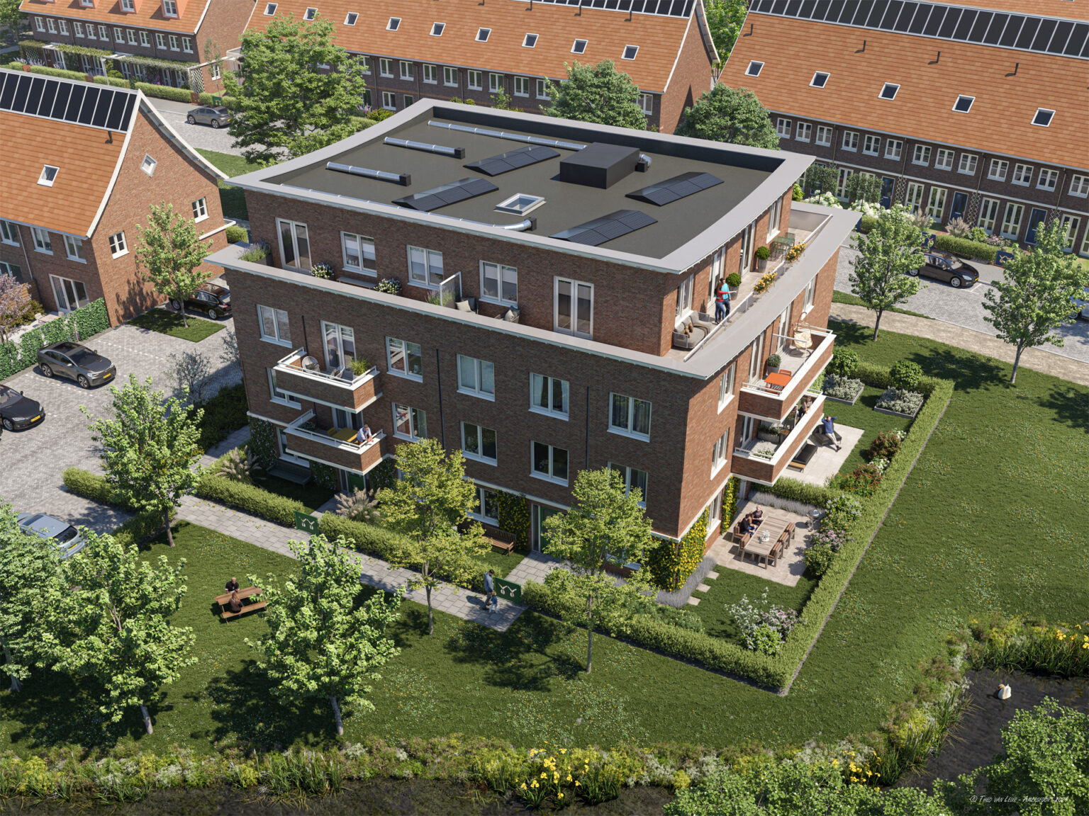 In Rotterdam wonen met een groene achtertuin: deze (starters)woningen ...