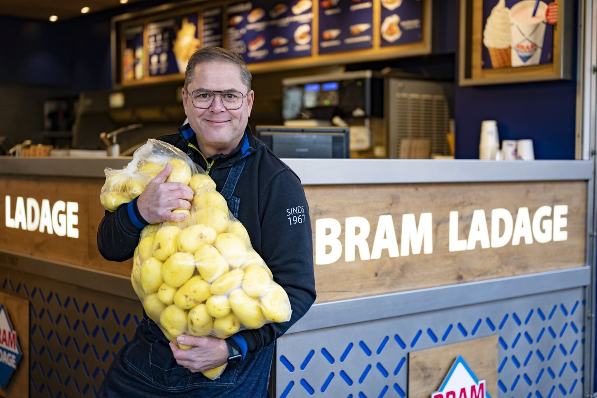 Ron begon op zijn 12e bij Bram Ladage en wil nog steeds niks anders