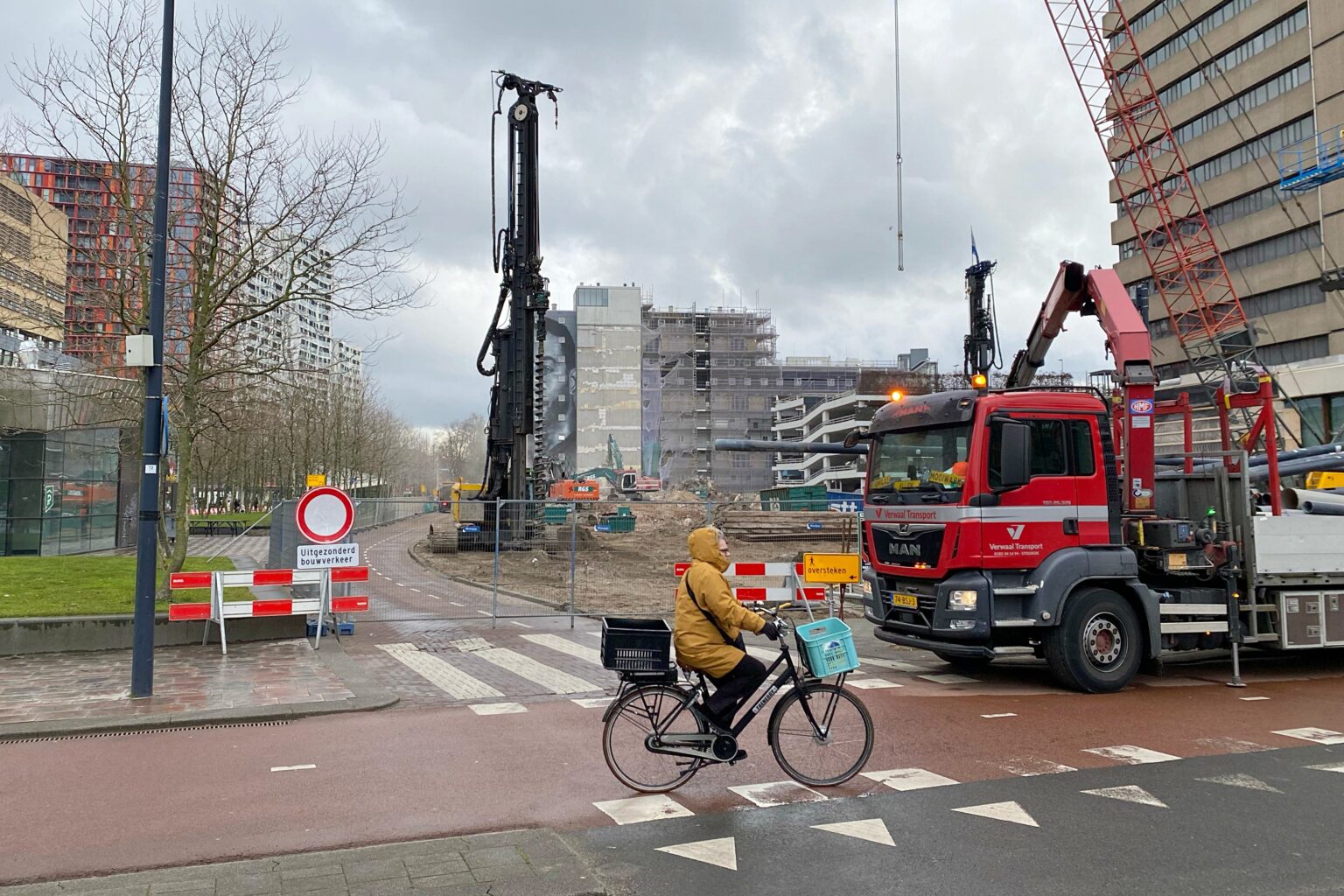 Drukke weg tussen Weena en Kruisplein plots voor 3 jaar afgesloten