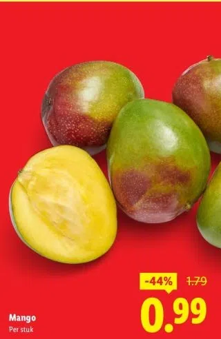 Mango van € 1,79 voor € 0,99 - indebuurt Rotterdam