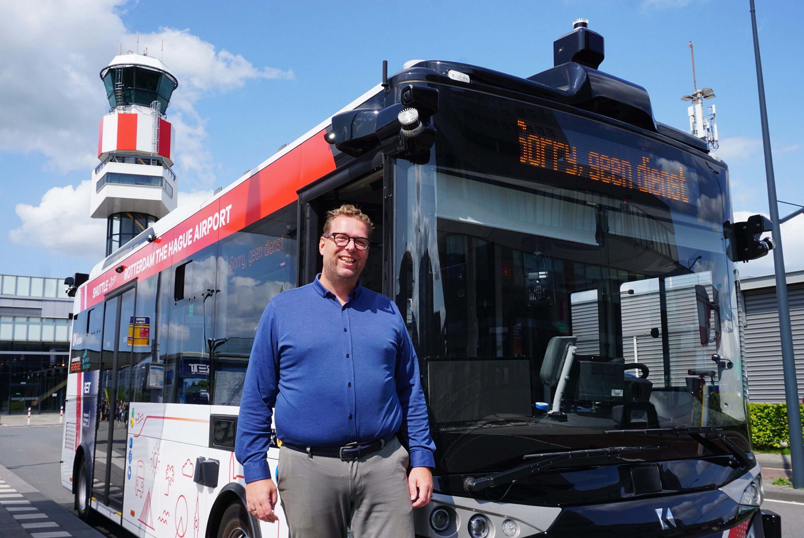 Rotterdam heeft eerste zelfrijdende RET-bus: wij maakten een proefrit