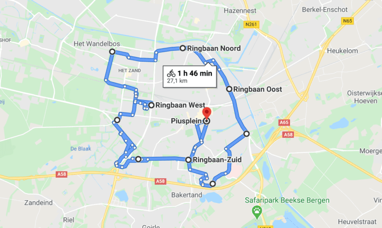 Met deze fietsroutes rondom Tilburg zie je veel én blijf je fit