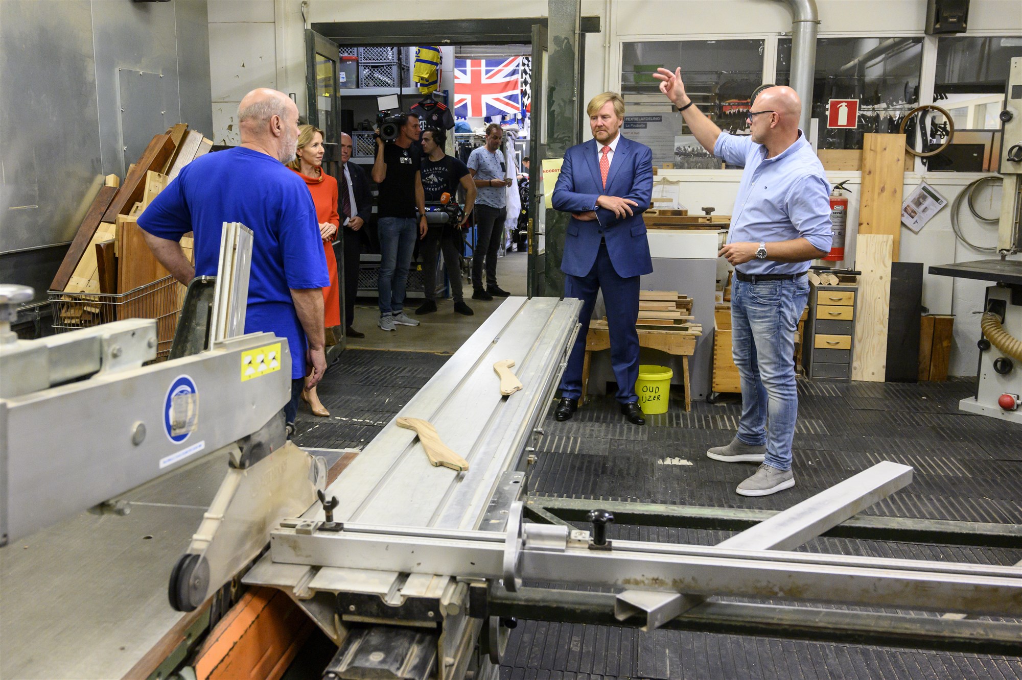 Koning Willem-Alexander was op werkbezoek in Tilburg - indebuurt Tilburg
