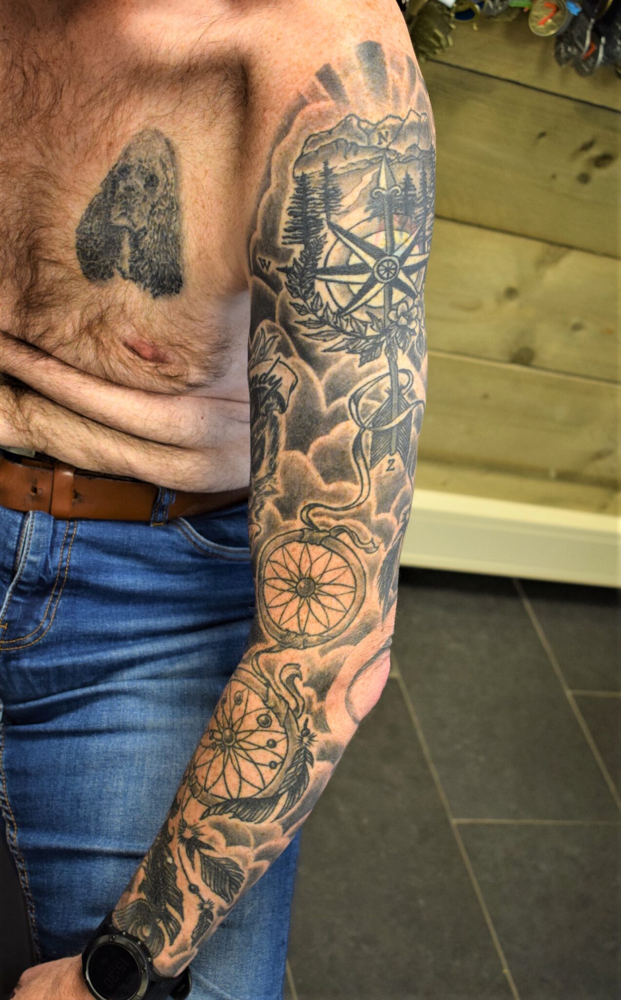 De tattoo's van 'Rebelrunner' Edwin: 'Mijn eerste was van Dikke Dennis ...