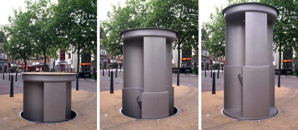 Hoppatee: we hebben er weer een urilift bij in Utrecht! - indebuurt Utrecht