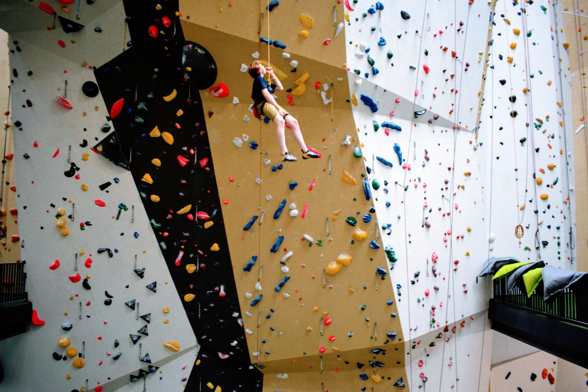 Dit is het grootste klimcentrum van Nederland en het staat hier in Utrecht