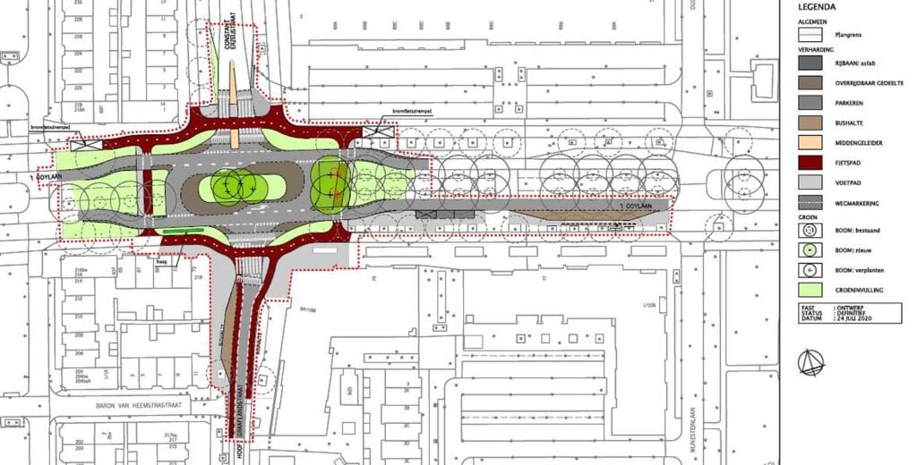 Het kruispunt bij de 't Goylaan gaat weer op de schop en dit gaat er gebeuren - indebuurt Utrecht
