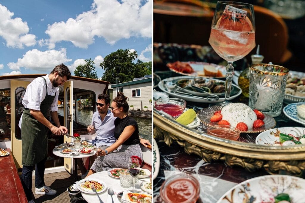 Heerlijke prijs! We verloten een boottocht inclusief diner op de boot ...