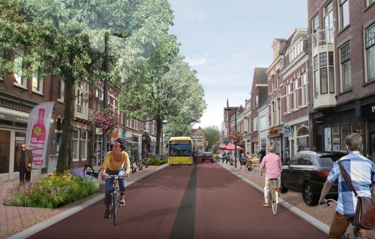 Mag dat: met de auto fietsers inhalen in een fietsstraat? - indebuurt ...