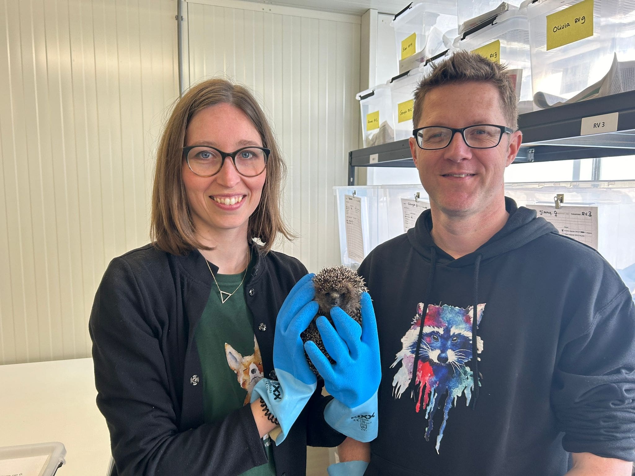 Vals zingen in het koor, de eerste wildopvang en dit moet je ook even ...