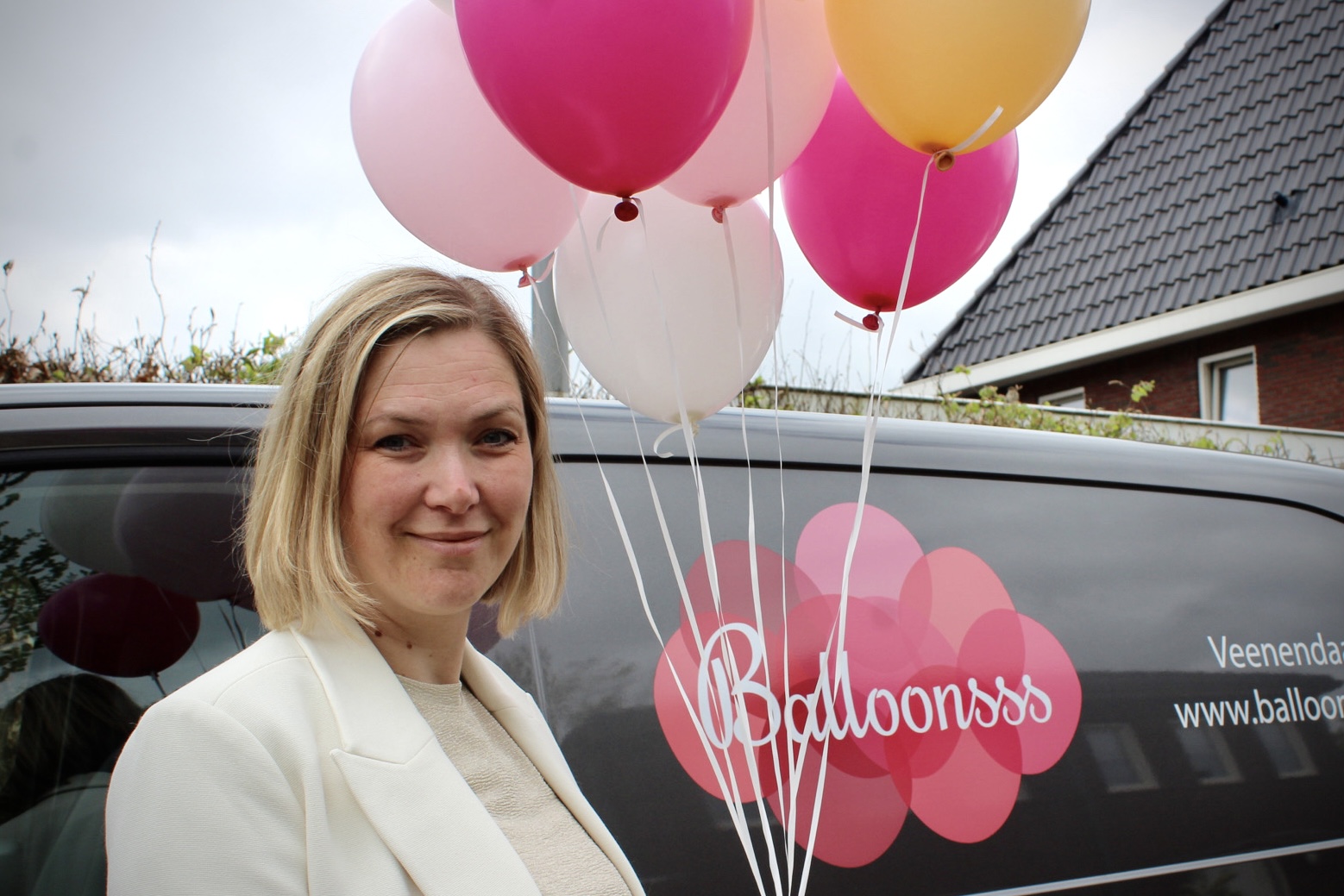 Lisette van Balloonsss: 'Iedereen wordt vrolijk van ballonnen!'