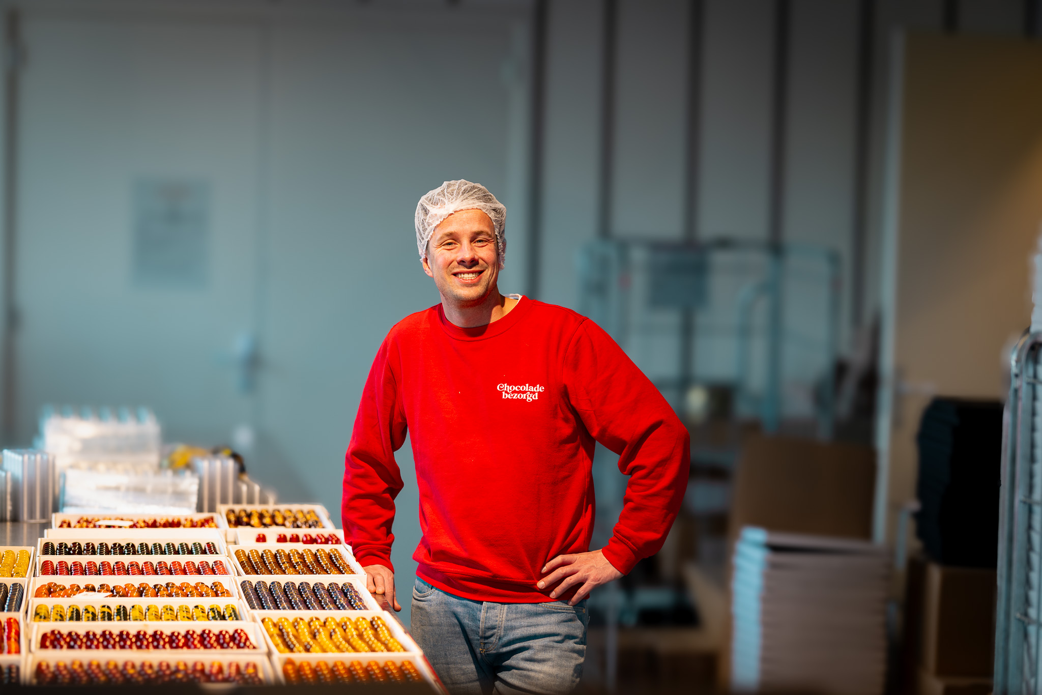 Om je vingers bij af te likken! Jan-Jaap verkoopt de lekkerste chocola ...