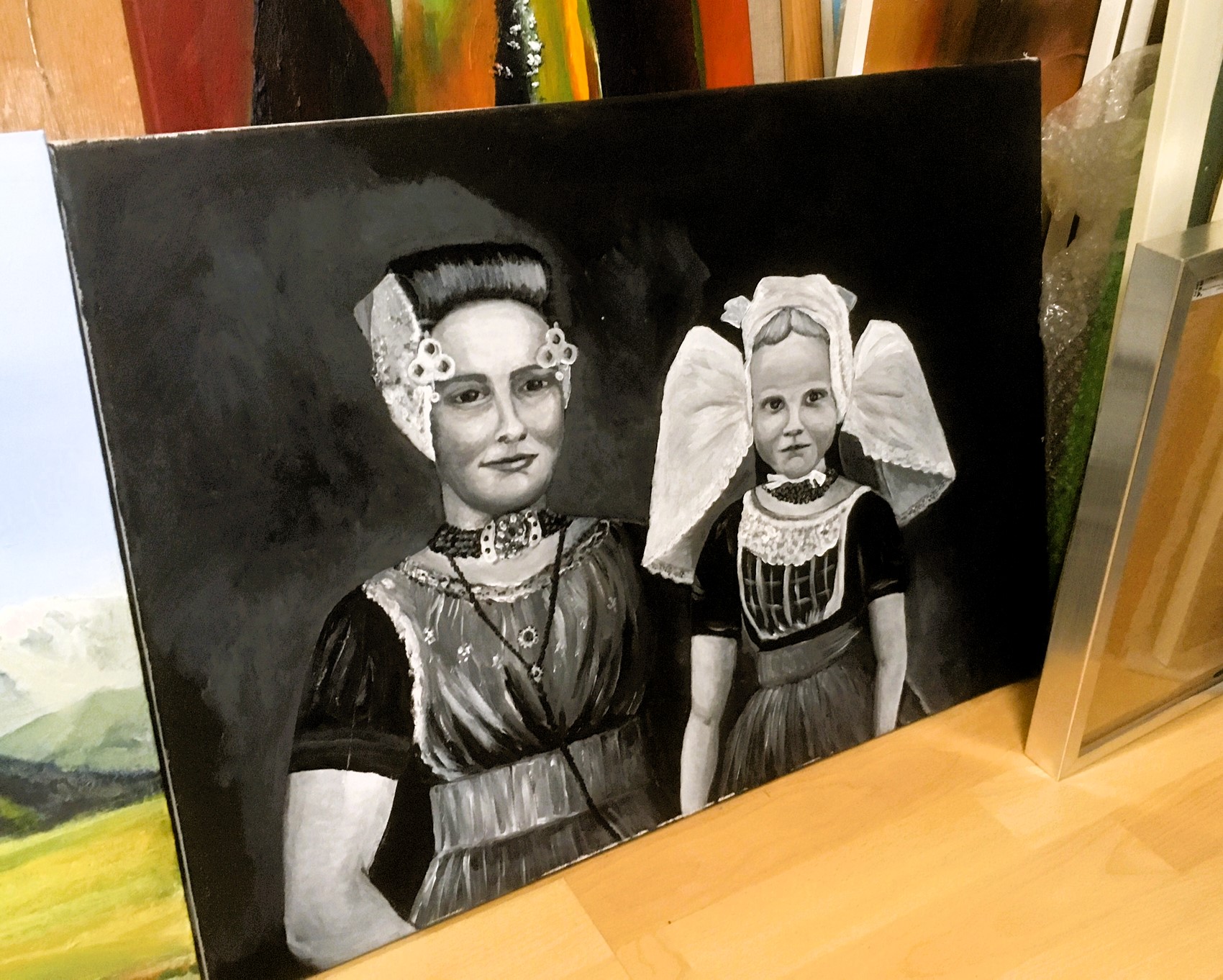 Binnenkijken in het atelier van kunstenaar Thea van Soelen - indebuurt ...