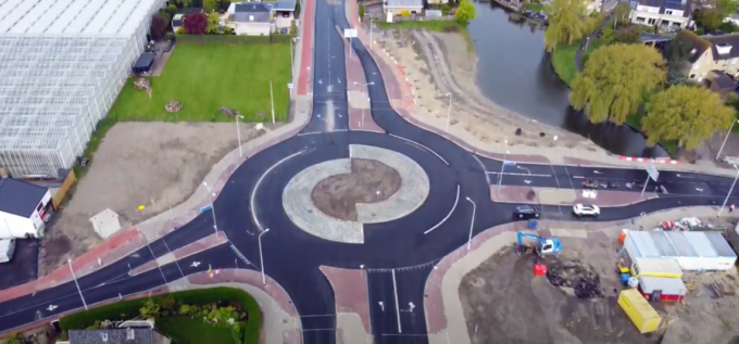 Lekker doorrijden: de nieuwe turborotonde in Monster is open [VIDEO ...