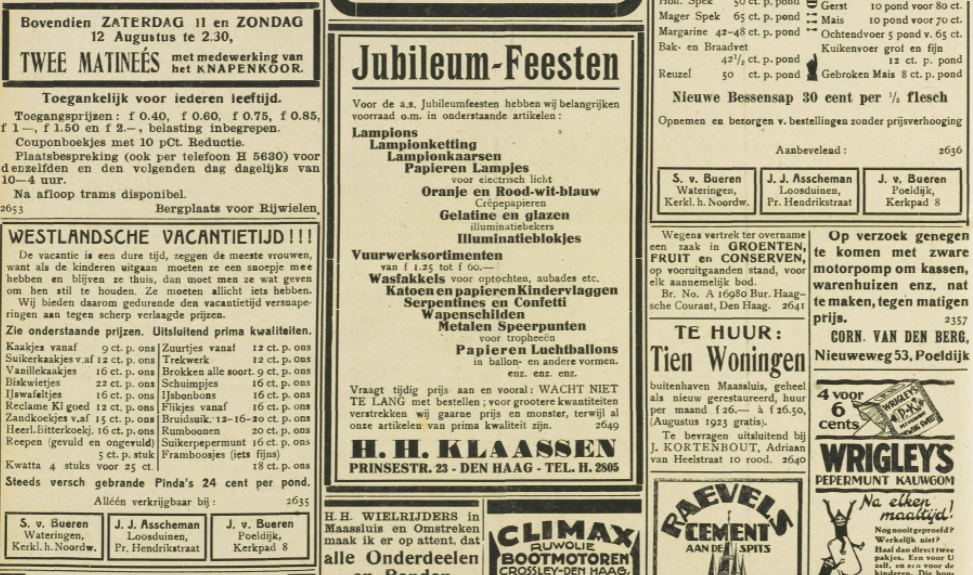 Hilarisch! In deze Westlandse krant uit 1923 staat dé tip om je kind stil te houden tijdens de ...