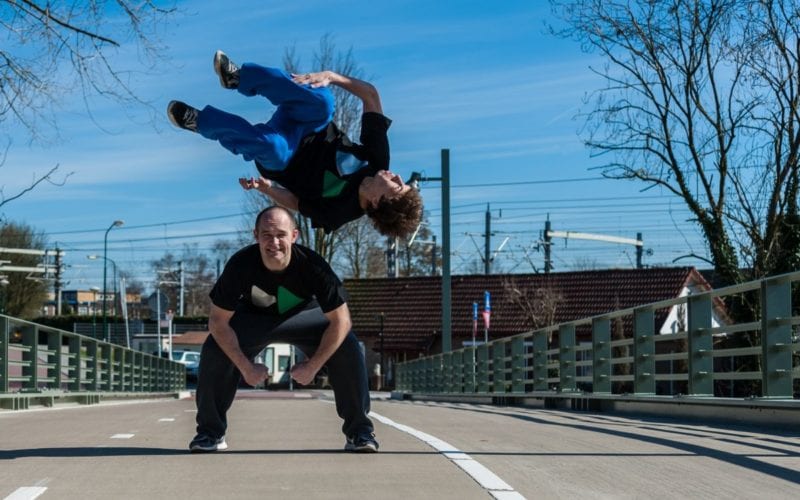 Stunten en sporten tegelijk: freerunnen in Woerden - indebuurt Woerden