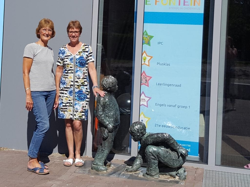 Dag juffen Irene en Els, gefeliciteerd met jullie pensioen! - indebuurt ...