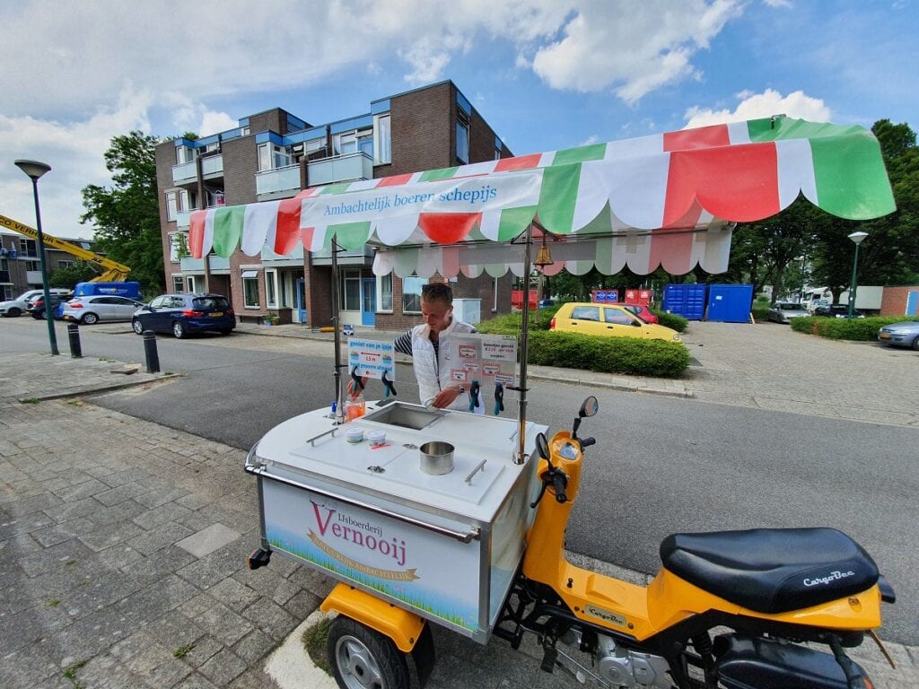 Lekker tijdens het warme weer: de ijscoman is terug in Woerden ...