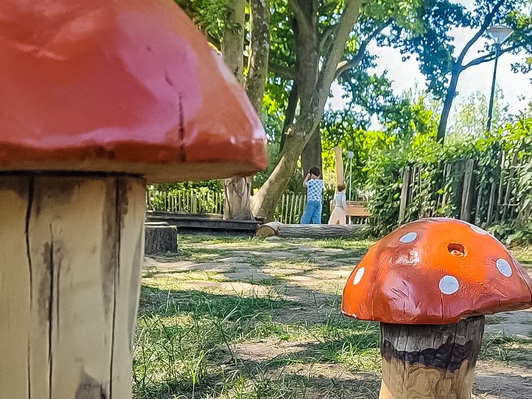 Op avontuur: in het Bredius is een nieuwe speeltuin geopend - indebuurt Woerden