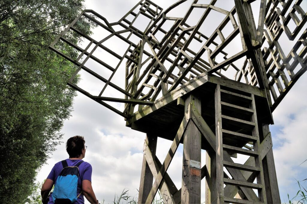 Goed kijken: dit enorme kunstwerk stelt Woerden voor - indebuurt Woerden