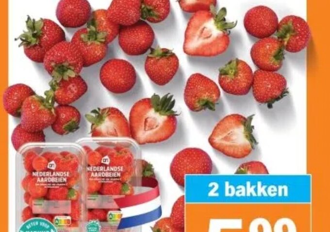AH Paprika rood en geel van € 1,30 voor € 0,99 - indebuurt Woerden
