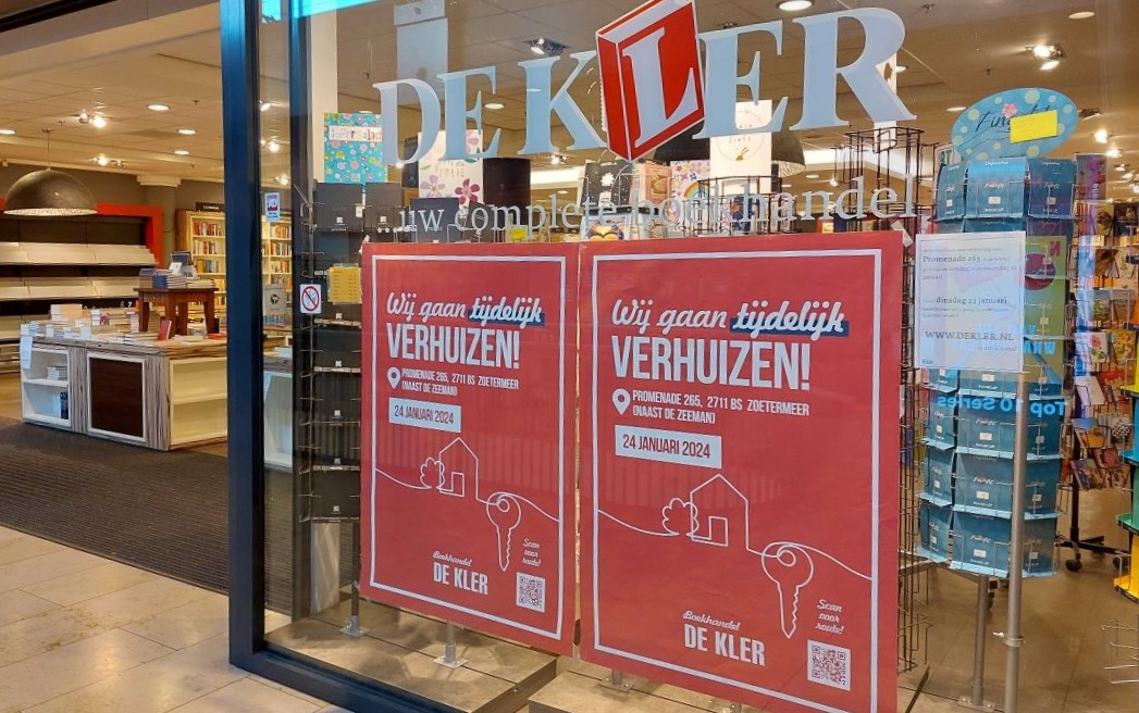 Boekhandel De Kler verhuist naar een nieuwe locatie in het Stadshart - indebuurt Zoetermeer