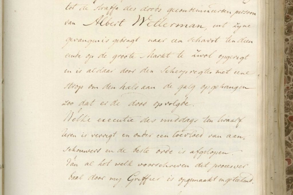 Bizar! Dit was de laatste executie in Zwolle - indebuurt Zwolle