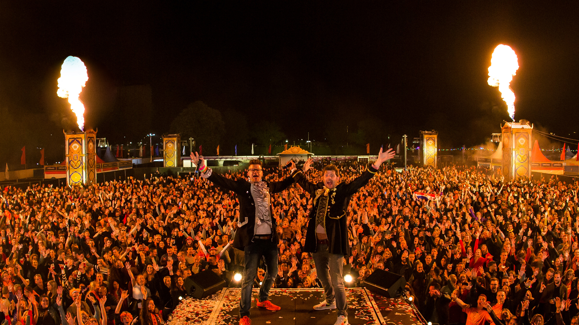 André Hazes en Snollebollekes headliners tijdens Koningsnachtspektakel ...