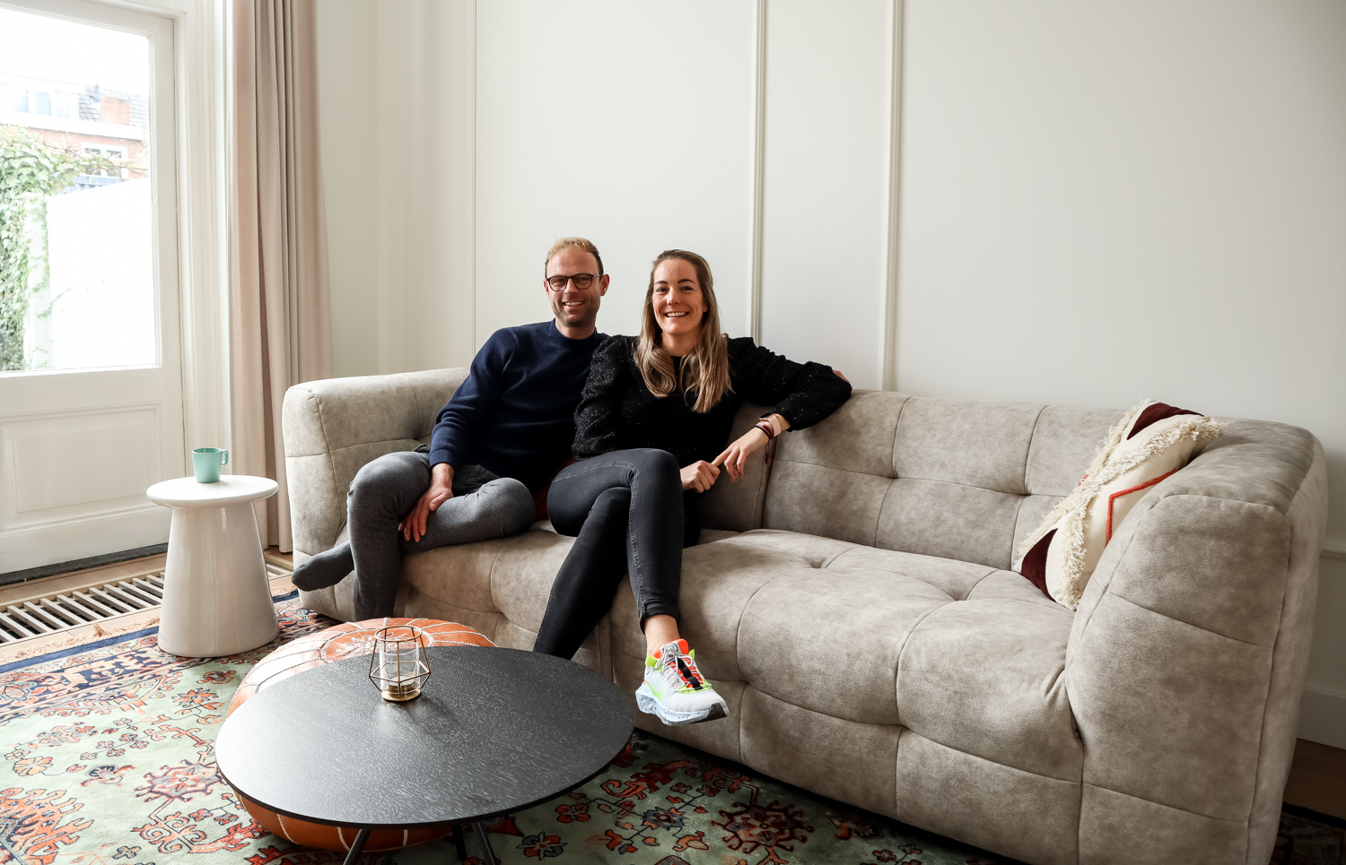 Binnenkijken bij Aniek en René in Zwolle: ‘De wijnkast in de trap is ...