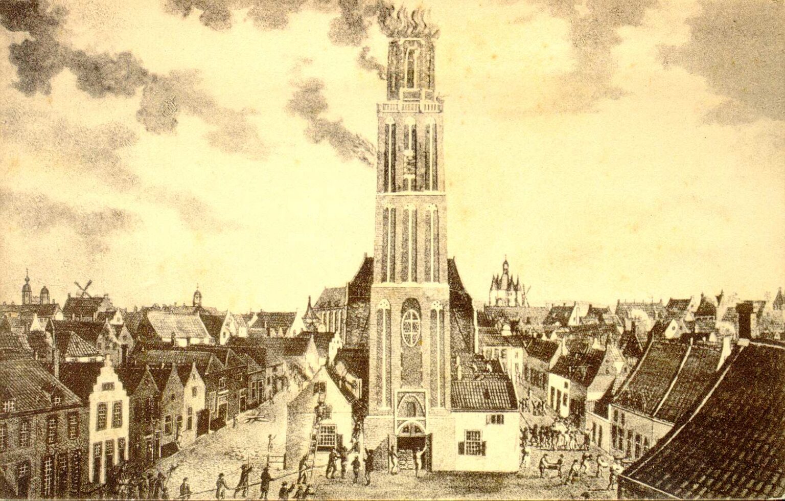 Toen in Zwolle: hoe de Peperbus in brand vloog - indebuurt Zwolle