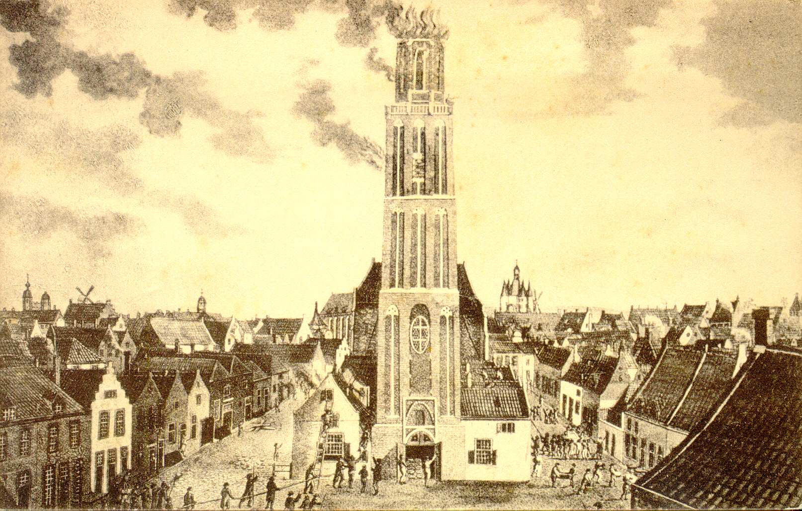 Toen in Zwolle: hoe de Peperbus in brand vloog - indebuurt Zwolle